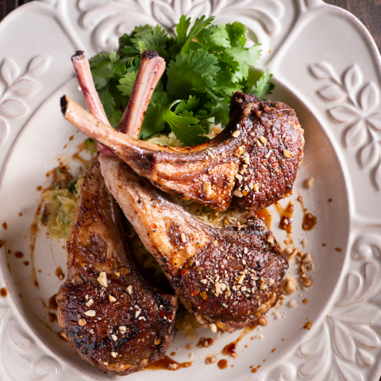 Broiled Lamb Chops with Rosemary | #ThriveEats | Thrive